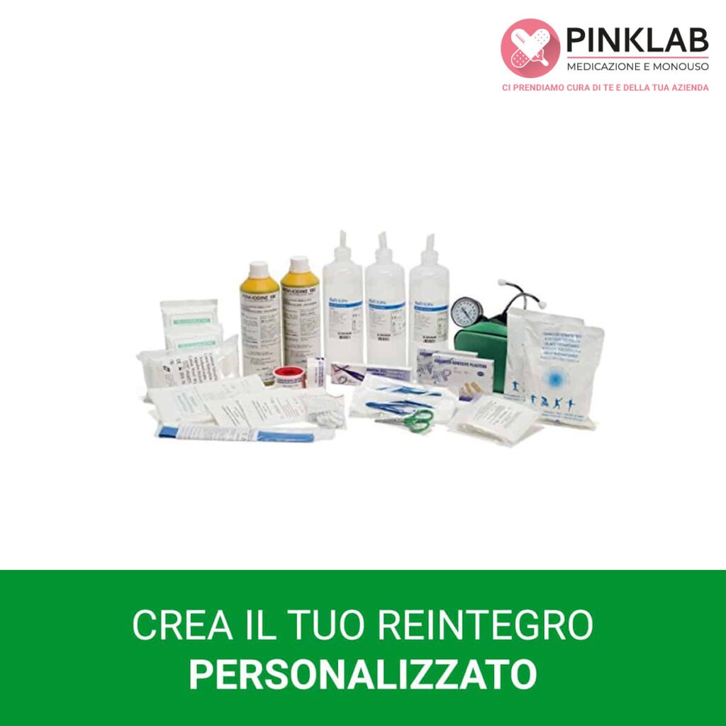 Kit Reintegro Cassetta Pronto Soccorso Allegato 1 - PINKLAB Medicazione ...